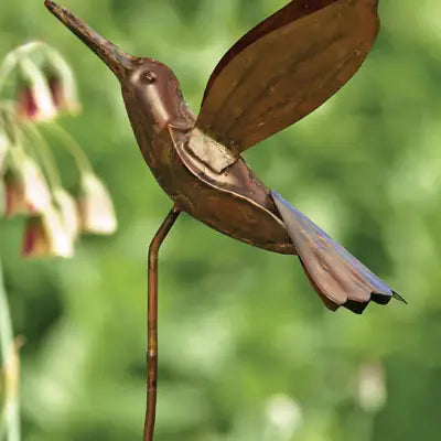 Flamed Hummingbird Garden Stake – Little Red Nursery, LLC