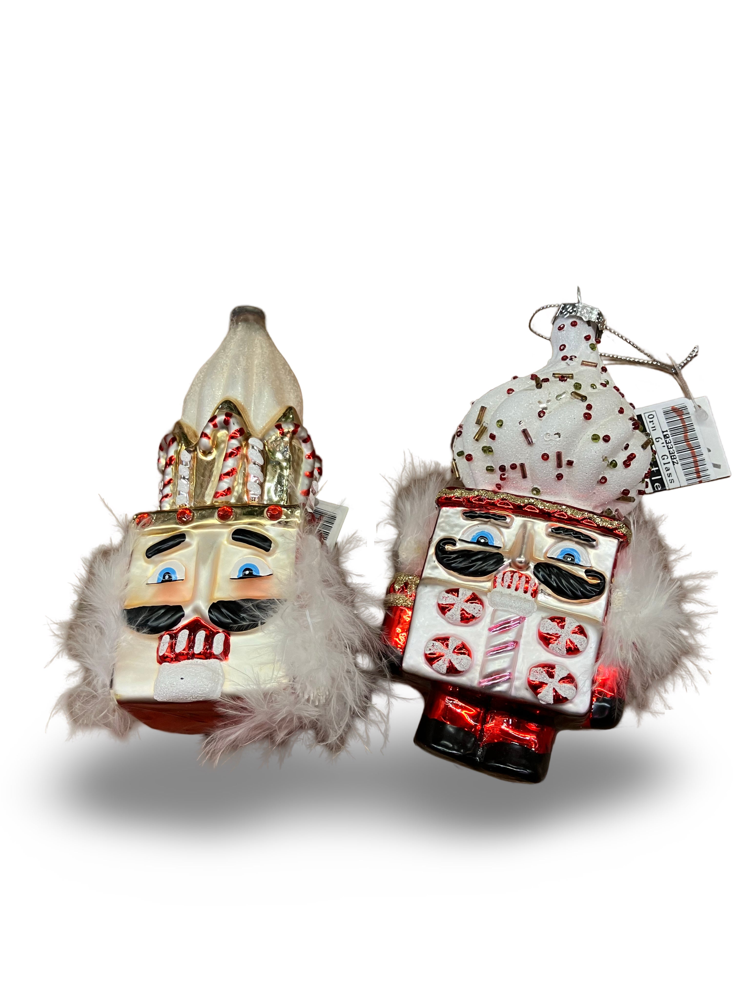 Glass Nutcracker Ornament – Little Red Nursery, LLC