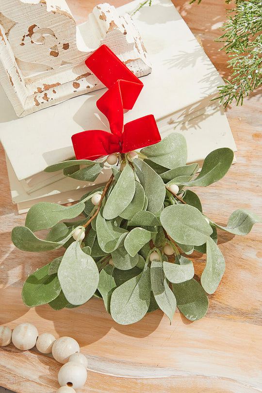 Lambs Ear Mistletoe Stick Ornaments – Little Red Nursery, LLC