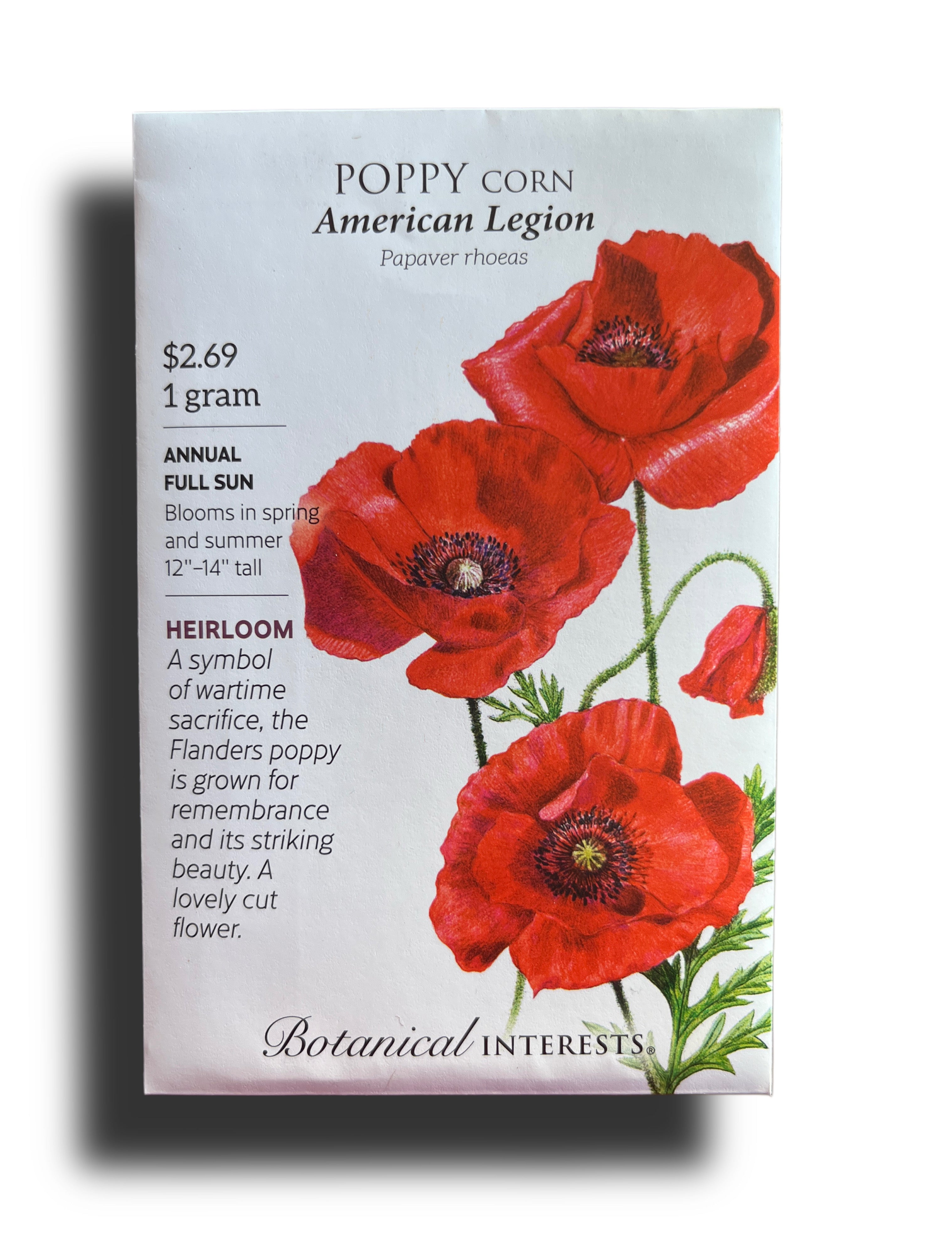 Poppy Corn American Legion | Little Red Nursery, LLC
