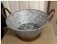 Metal Olive Bucket | Little Red Nursery, LLC