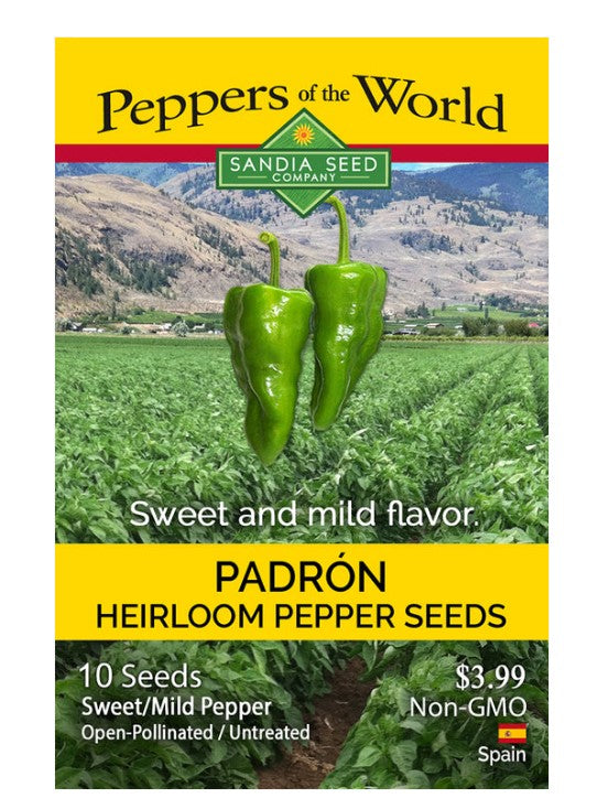 Padron Pepper Seeds | Little Red Nursery, LLC