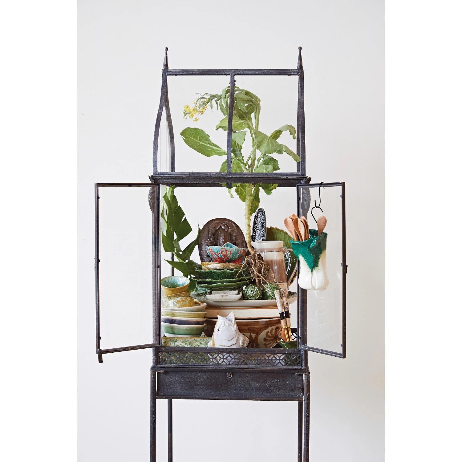 Metal & Acrylic Terrarium Display Case – Little Red Nursery, LLC