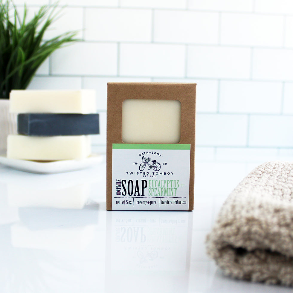 TWISTED TOMBOY GOATMILK BAR SOAP | Little Red Nursery, LLC