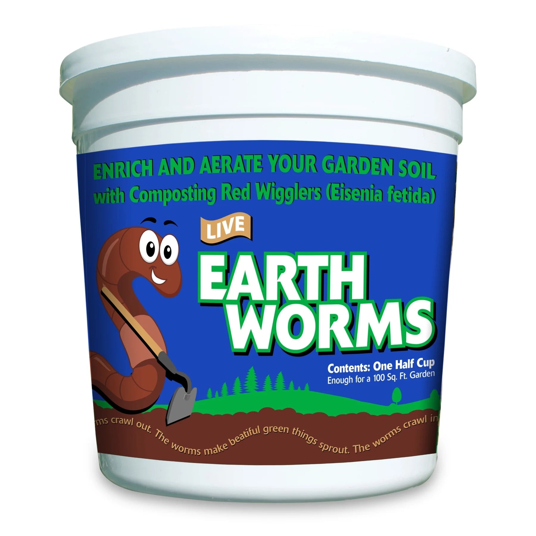 LIVE EARTH WORMS – Little Red Nursery, LLC
